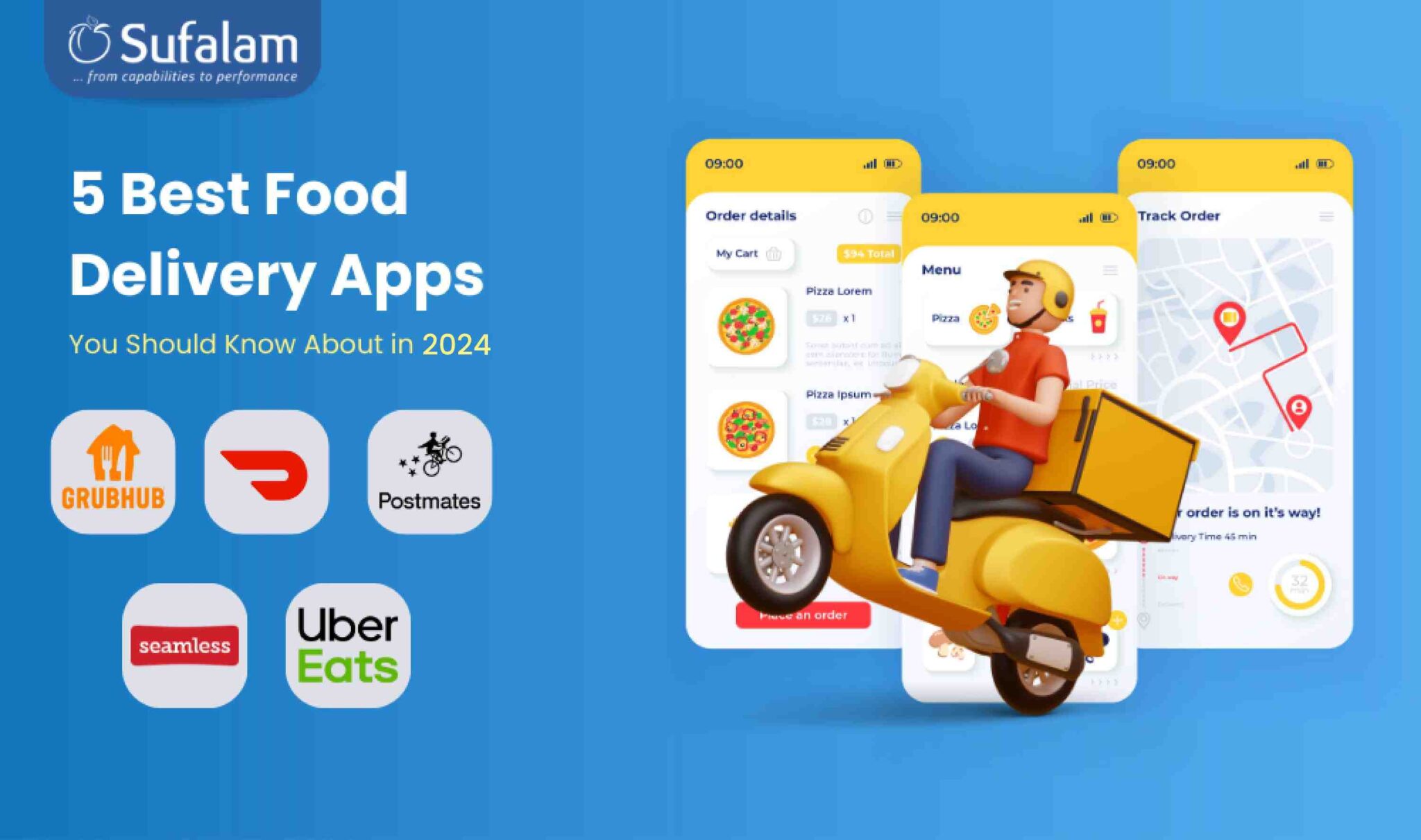 5 Most Popular Food Delivery Apps In USA [2024]